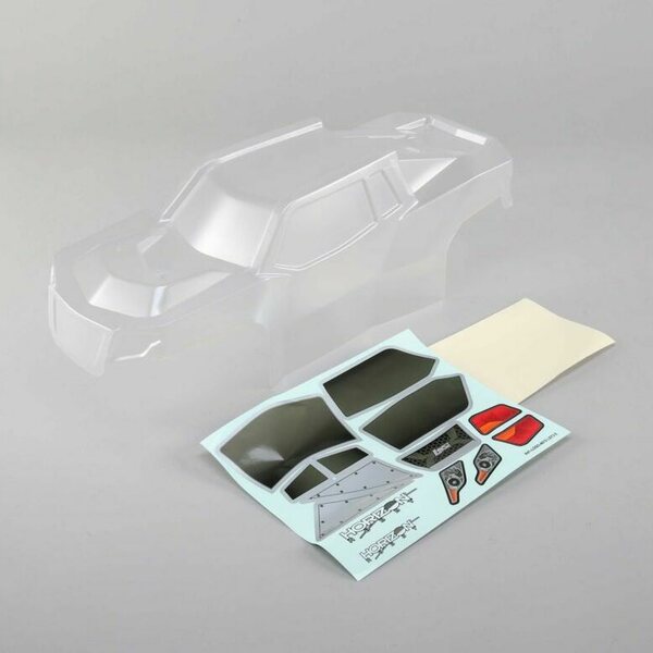 Losi Body Set w/window mask, Clear: LST 3XL-E LOS340000 | Losi ...