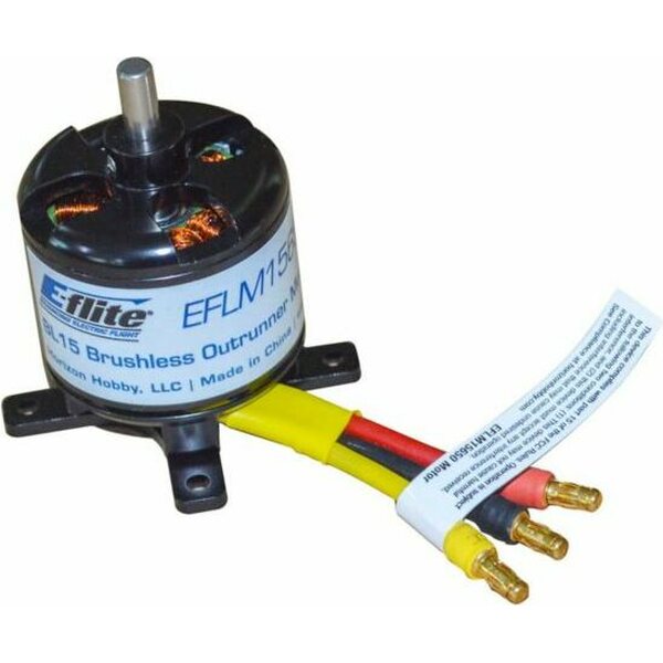 EFlite EFLM15650 BL15 Brushless Outrunner Motor 650Kv w/X mount | E ...